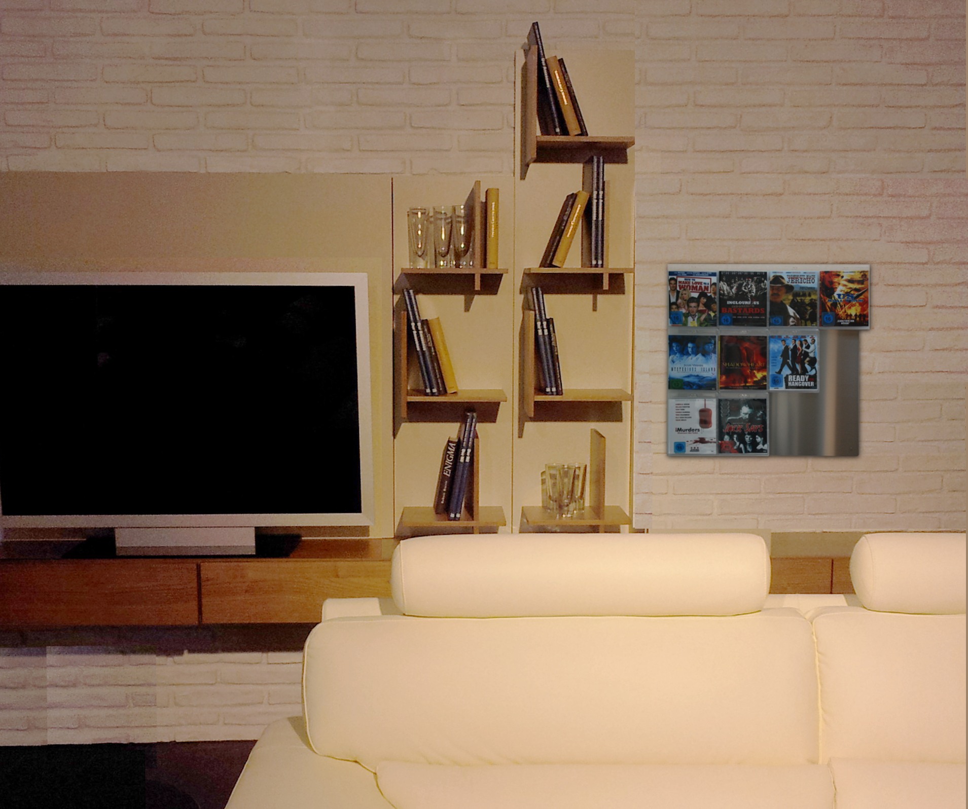 CD Wall - Much more than just a DVD shelf. A DVD-wall and your most ...